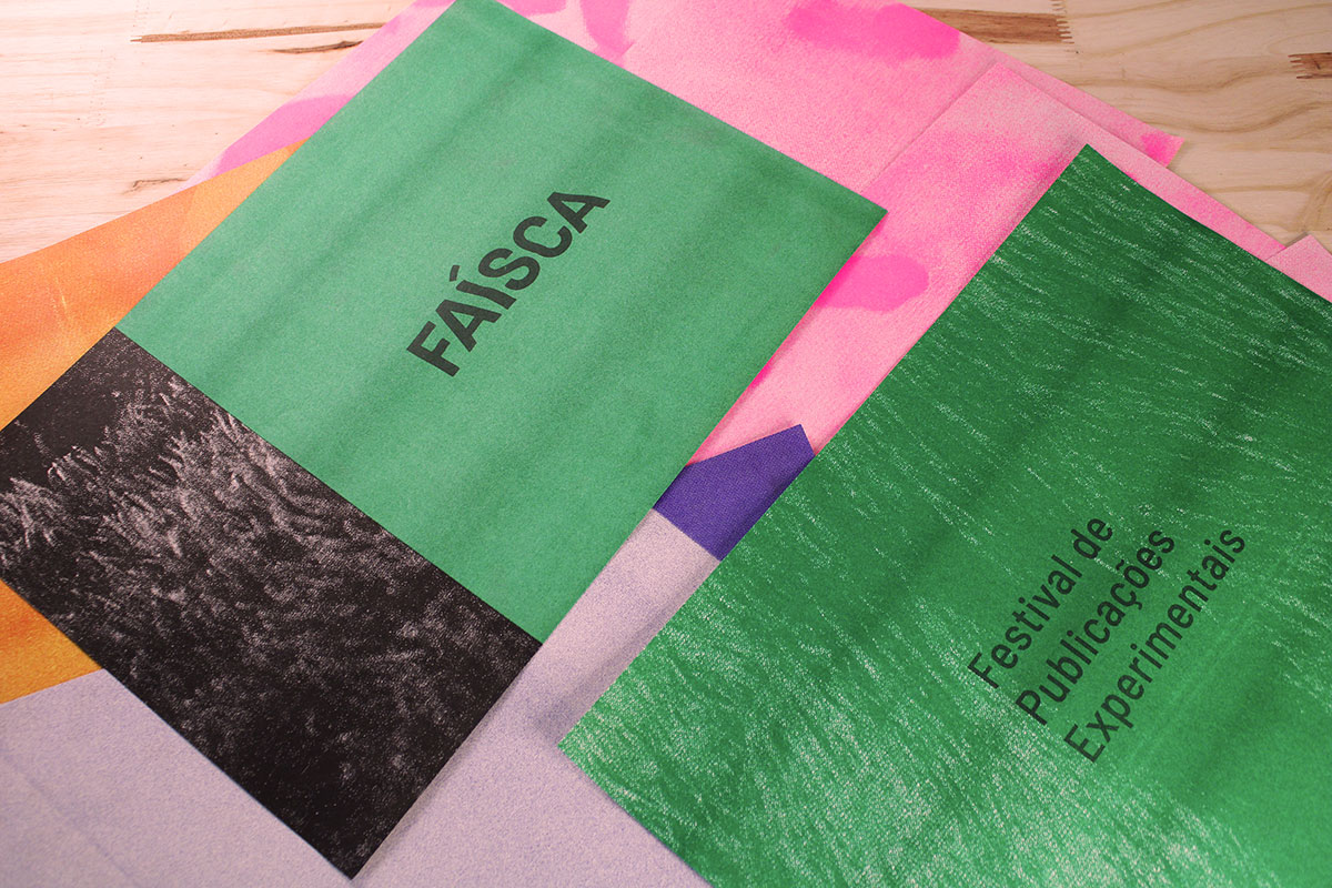 Cores e escombros: a nova identidade visual da Faísca – Faísca Festival